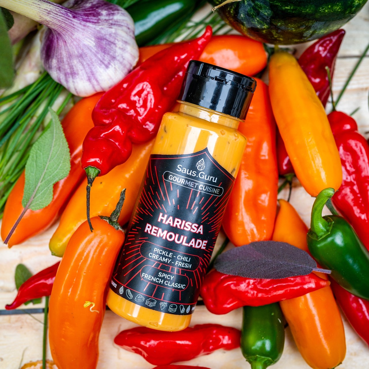 Saus.Guru BBQ Saus Harissa Remoulade - BBQ Experience Center BE